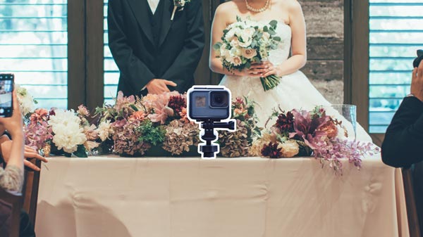 【新郎目線】結婚式で胸元にGoProを付ける方法をご紹介！定点よりおすすめ | フロントの人の雑多メモ